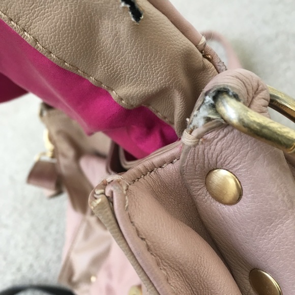 Hype | Bags | Hype Blush Leather Crossbody Handbag | Poshmark